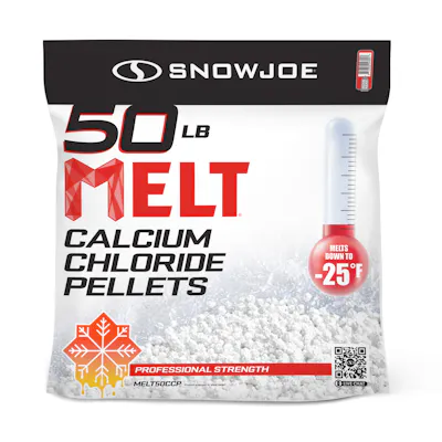 Snow Joe MELT50CCP Calcium Chloride Pellets Professional Strength Ice ...